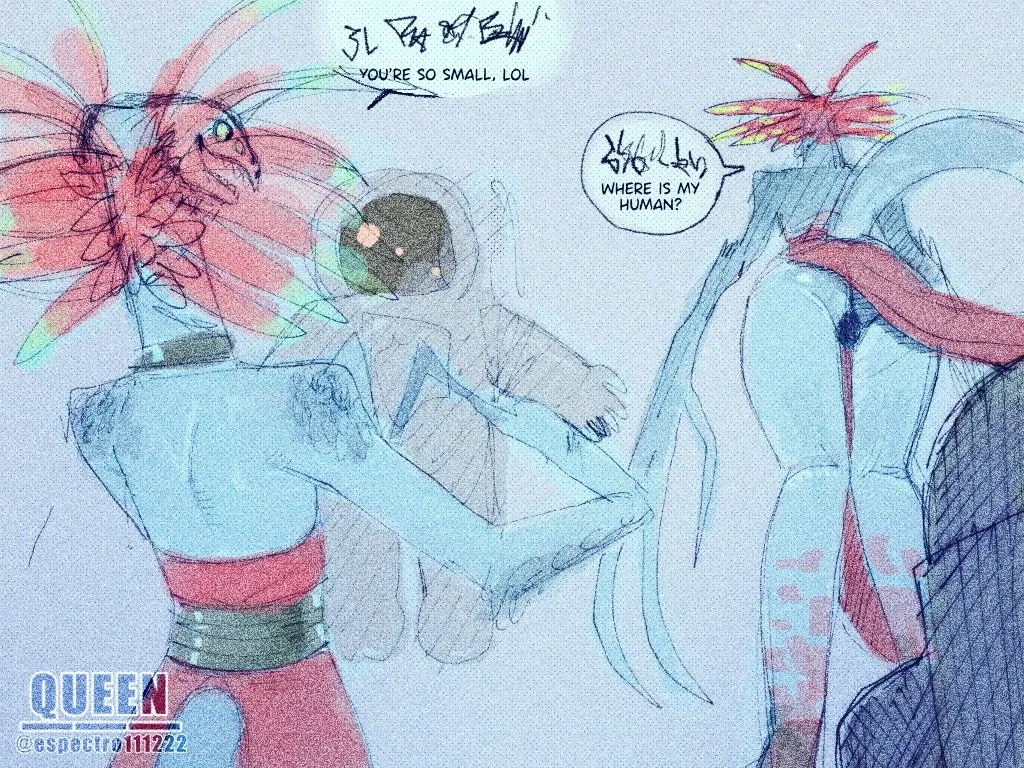 Lira'keth (First awkward contact with the Lacetari alien species) (by ...