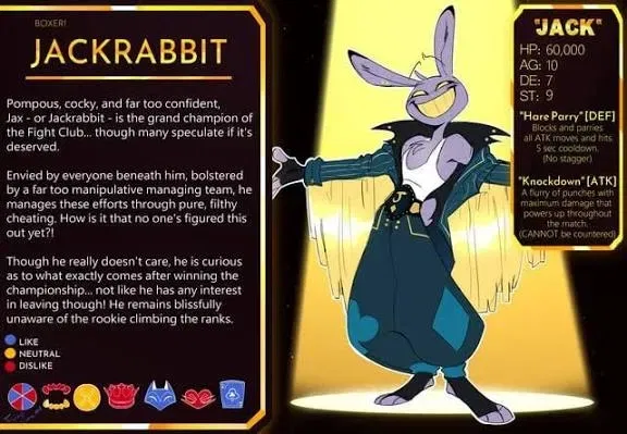 Jax | JackRabbit {The Amazing Digital Fight Club}