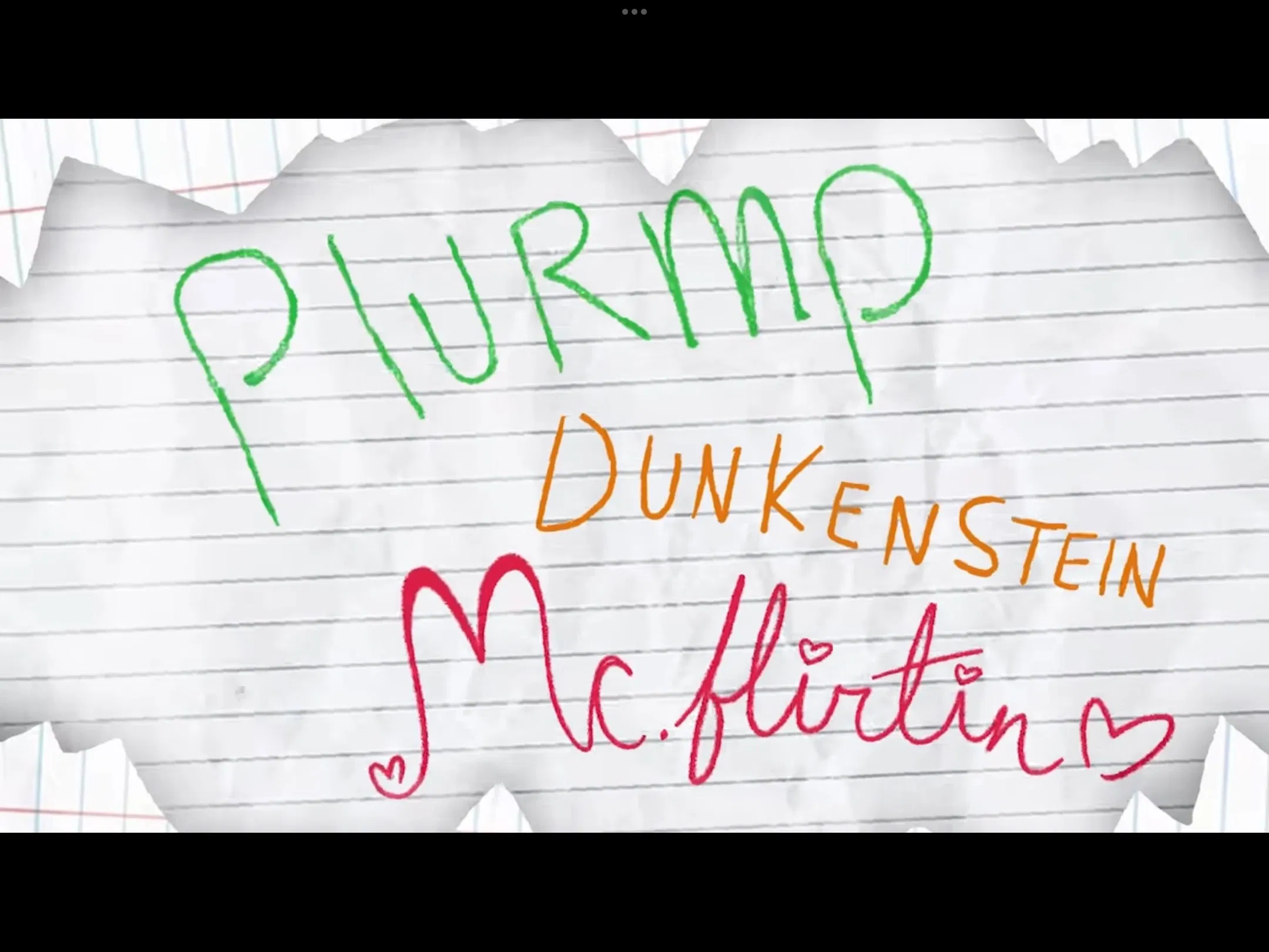 Plurmp mcflirten Jr the 3rd