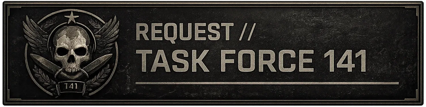 Task Force 141 || Valentine Misfire