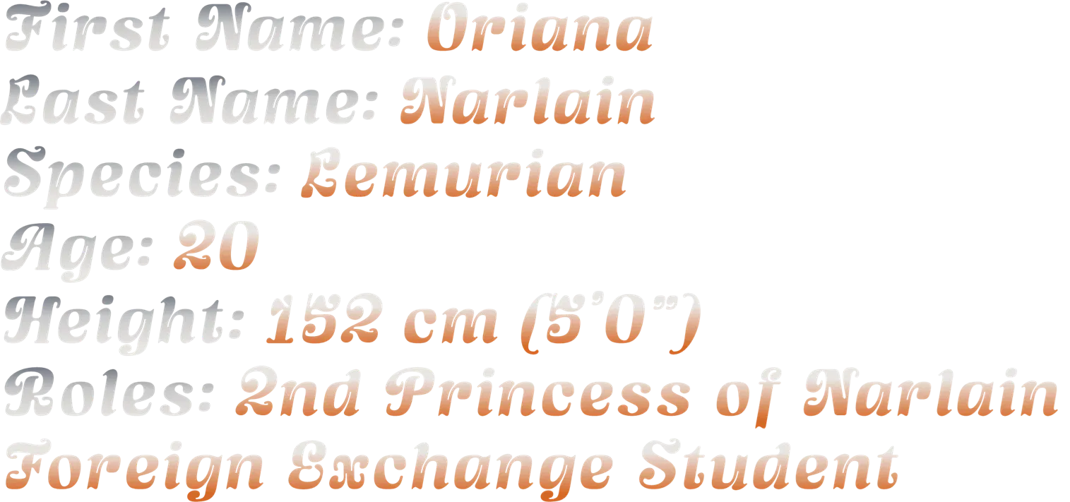 Oriana, princess that should know better