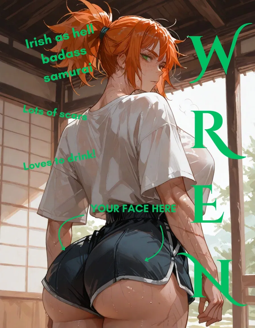 Wren | Irish Tomboy Samurai Mentor