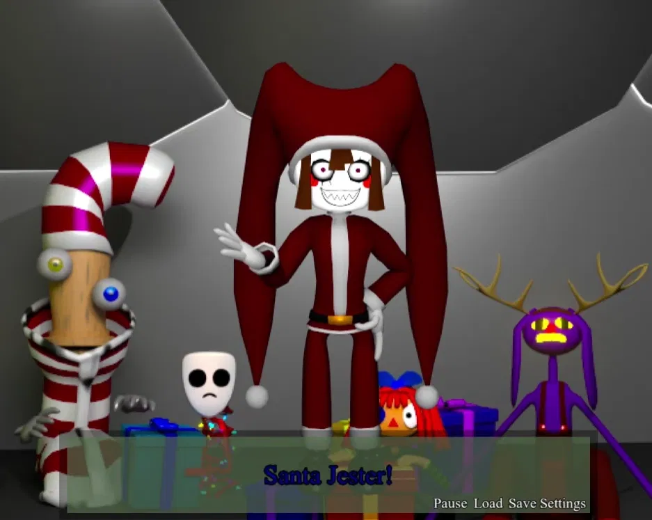 Santa Jester Duffy S Digital Circus