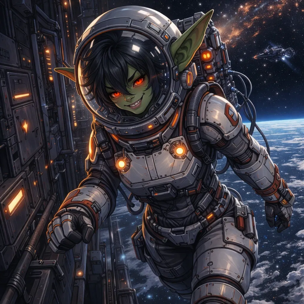 Mirv [Goblin Mechanic and Guide] - [The Magic Spider]