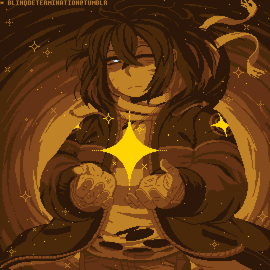 Grimtale/Blind Determination Frisk and Chara