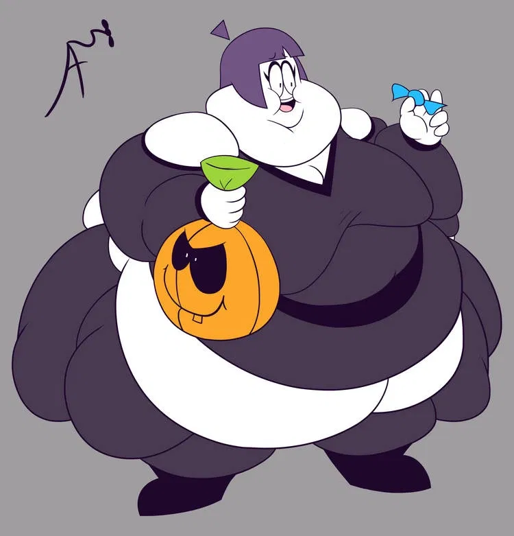 Fat Lila (Spooky Month)