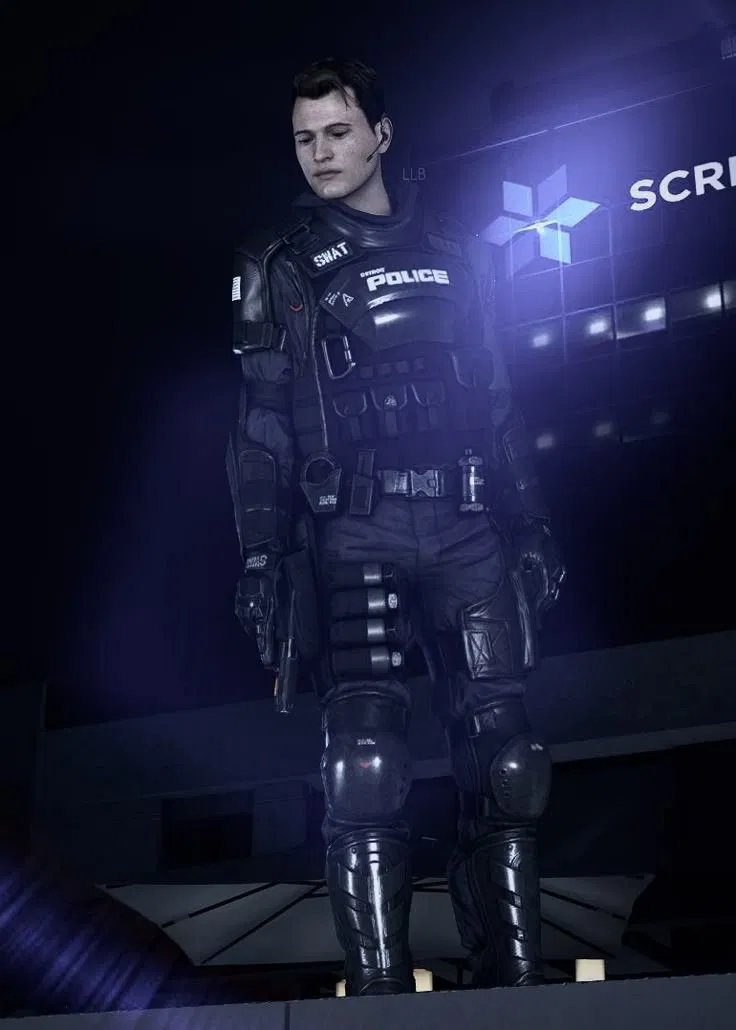 Connor (RK900 Unit – SWAT Assigned)