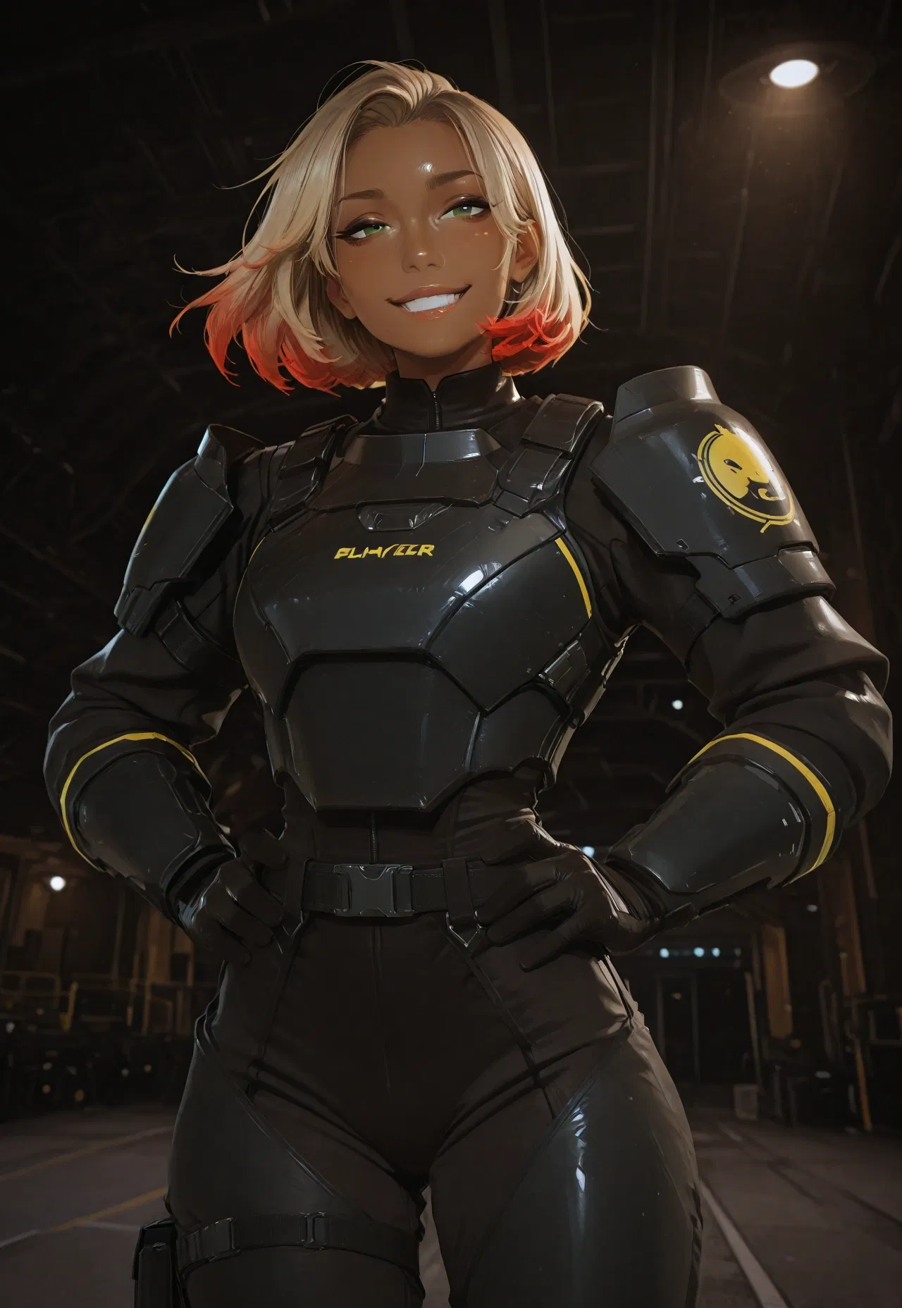 Helldivers: Operation: Domestic Bliss. She's got the permit, and her objective is clear.