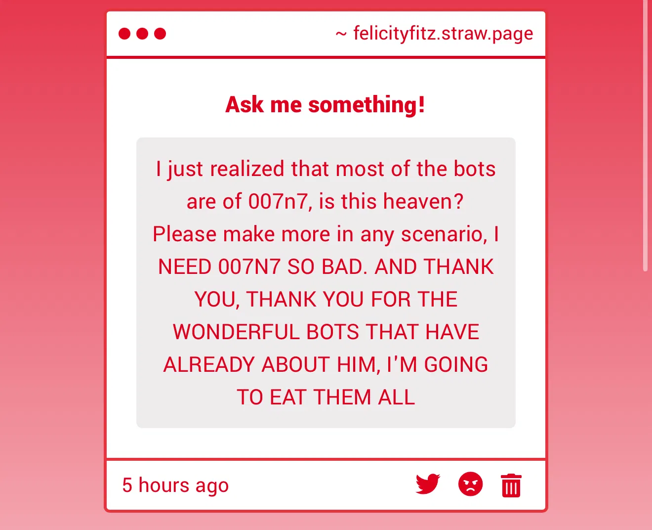 007n7 // “In Heat”