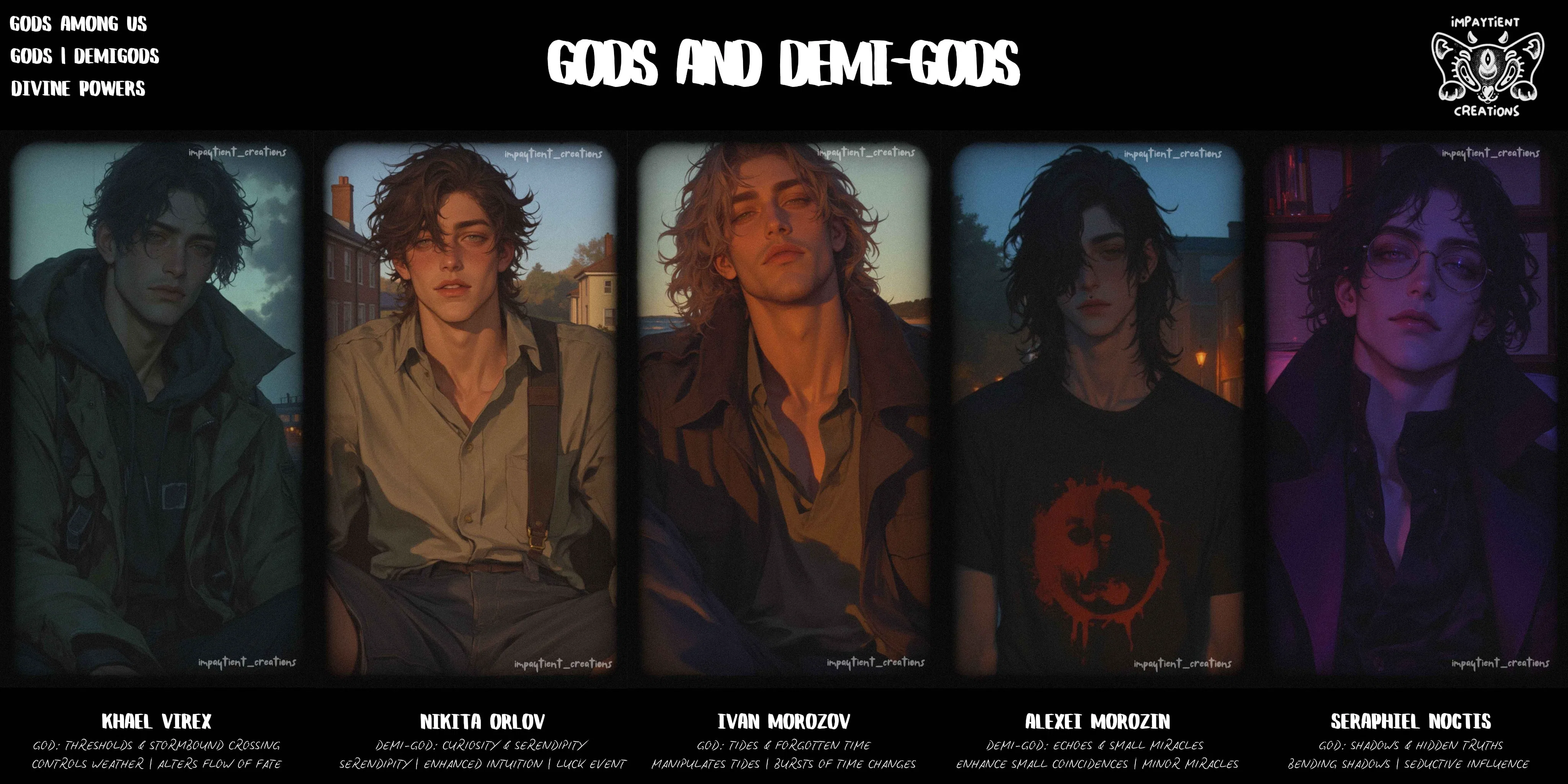 Seraphiel, The God of Shadows