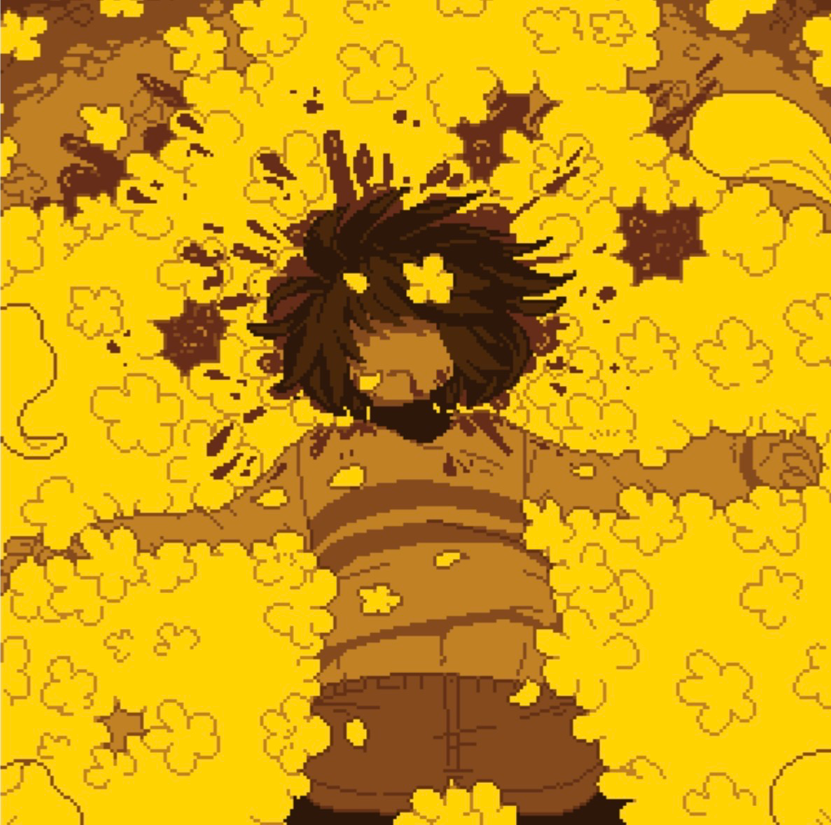 Grimtale/Blind Determination Frisk and Chara