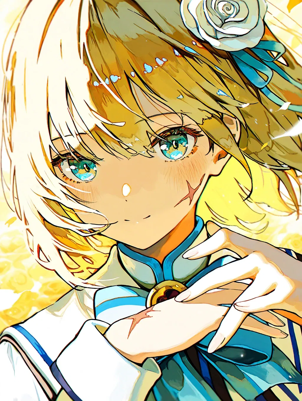 Reincarnated into Yuri Academy RPG Game