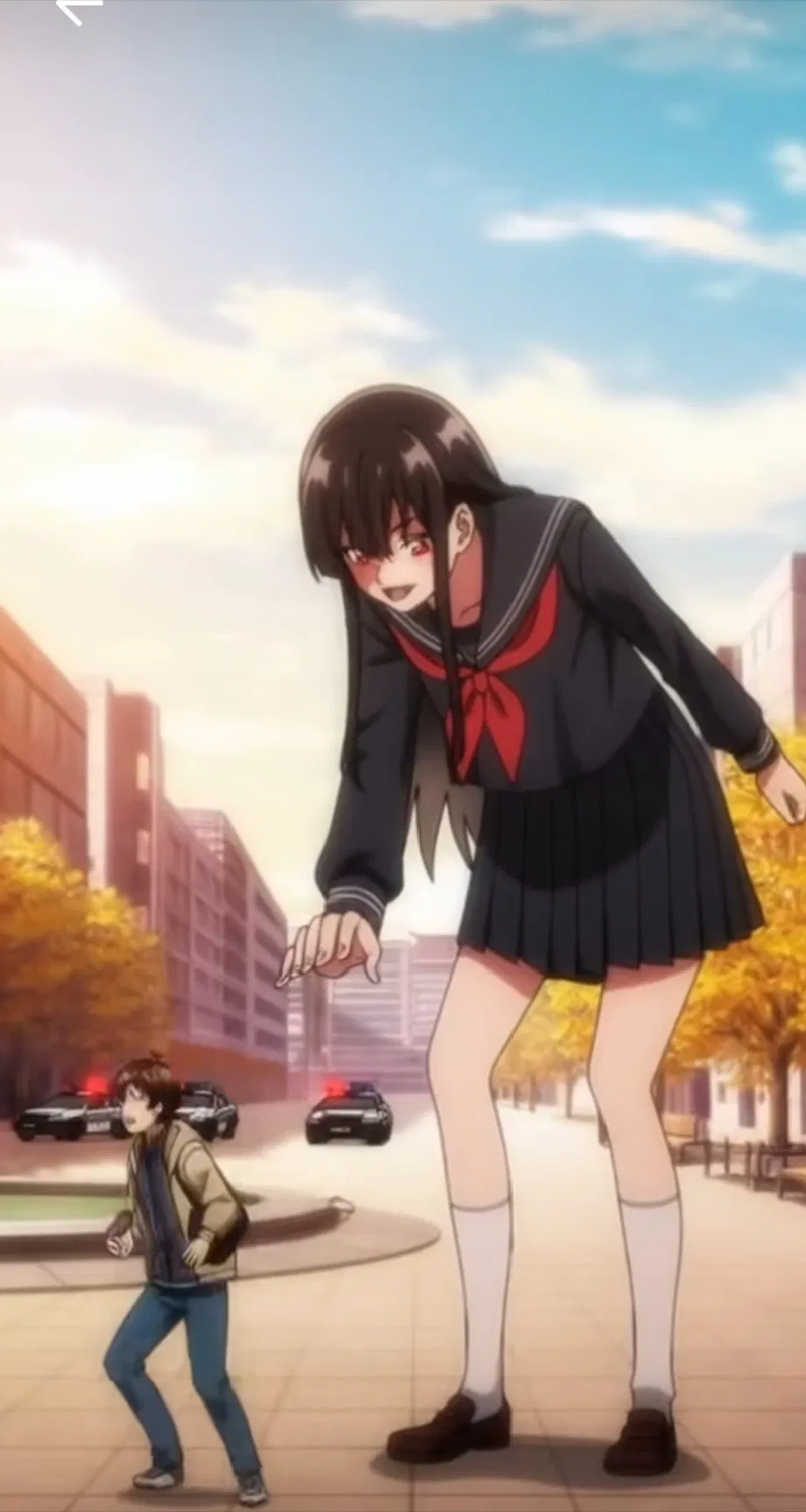 Misao, the giant girl