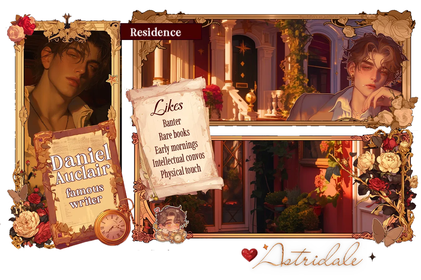 Daniel Auclair | Yearning Poet Fiancé