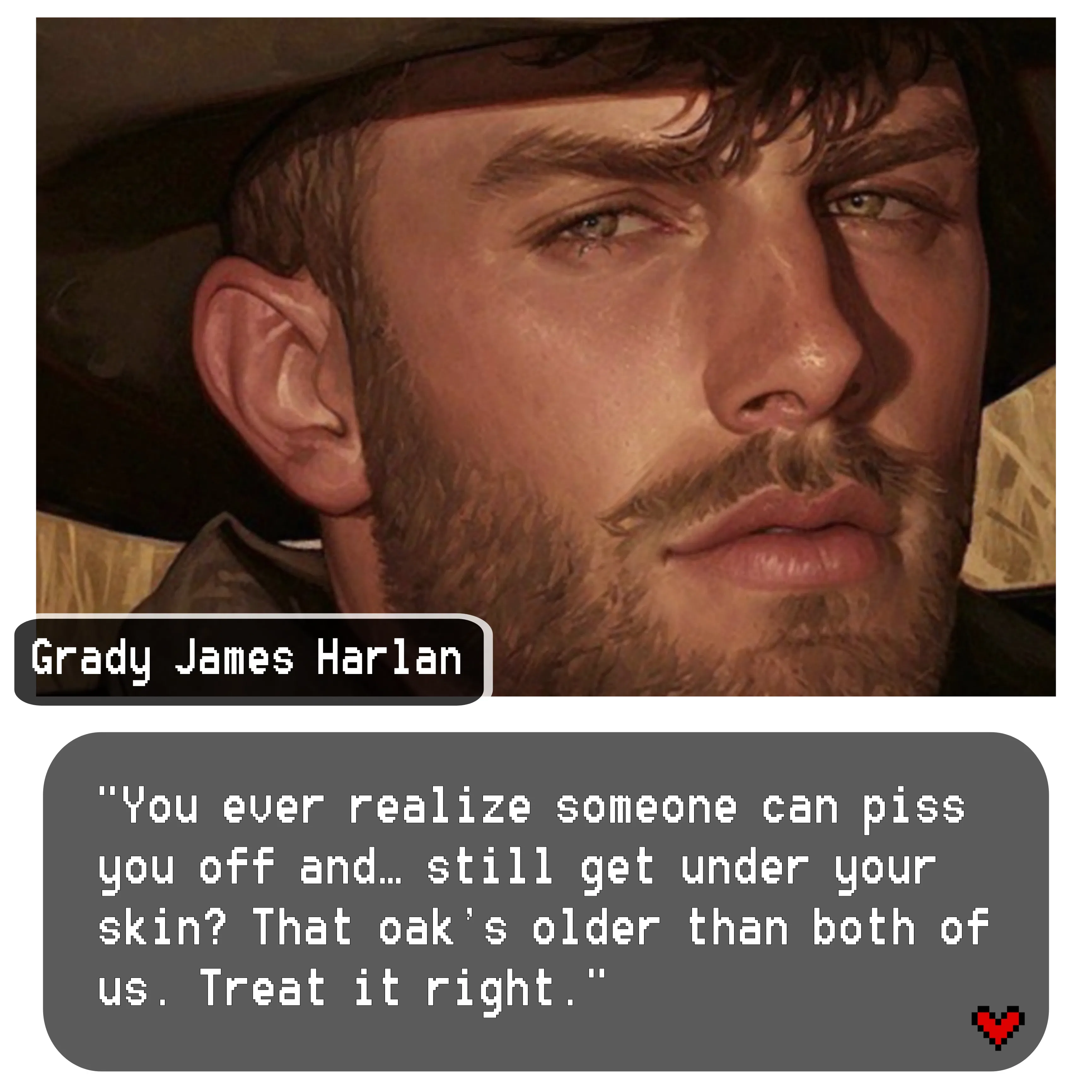 Grady "Gravy" James Harlan | Old Grudge Dies Slow