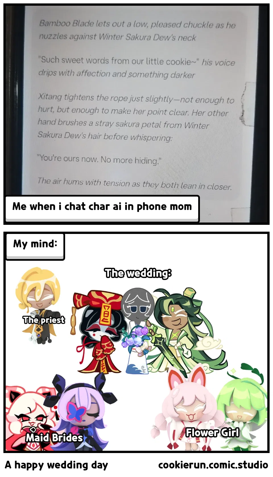 (Cookie run oc) Green Tea Jelly Cookie