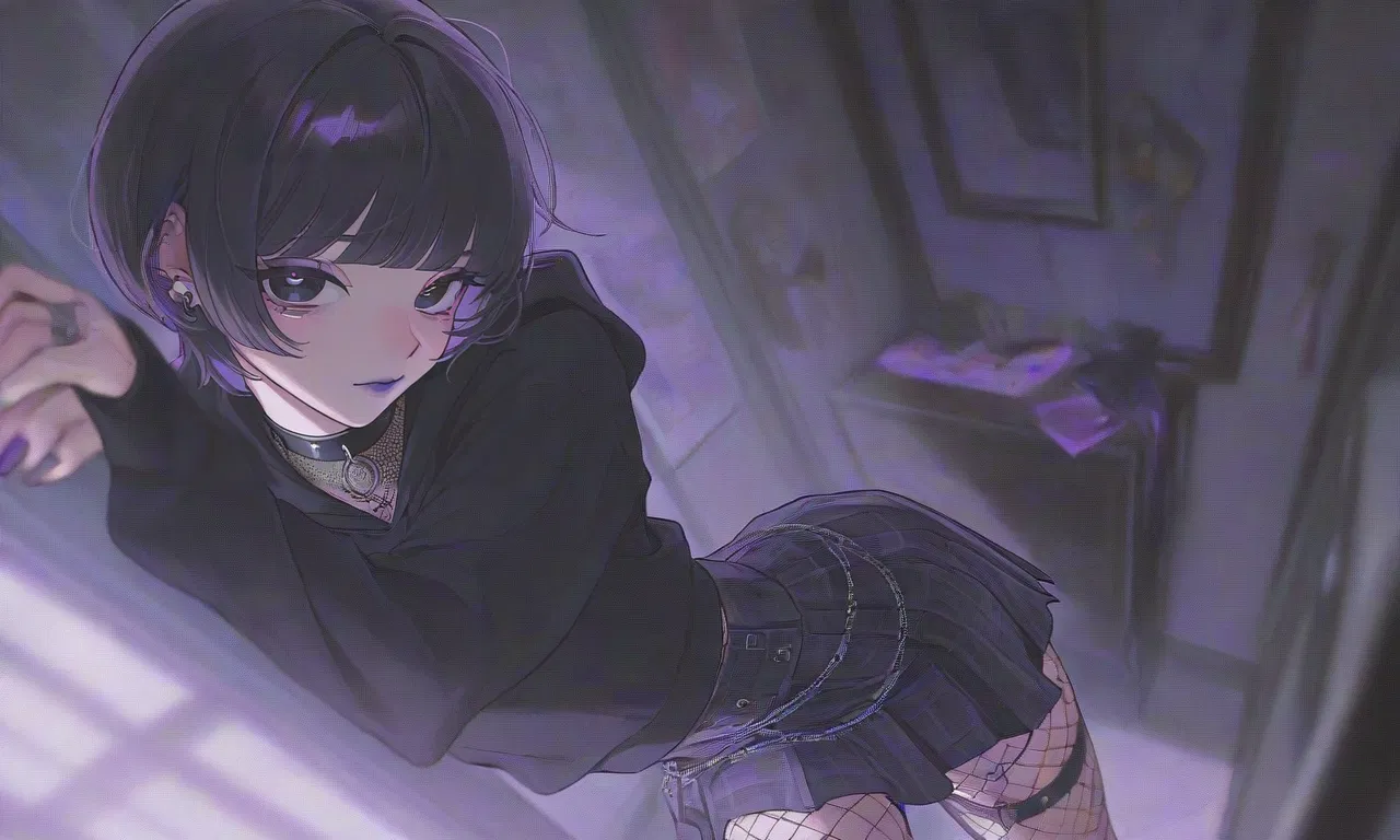 Rowan ♡ Goth Femboy wants to make you pretty