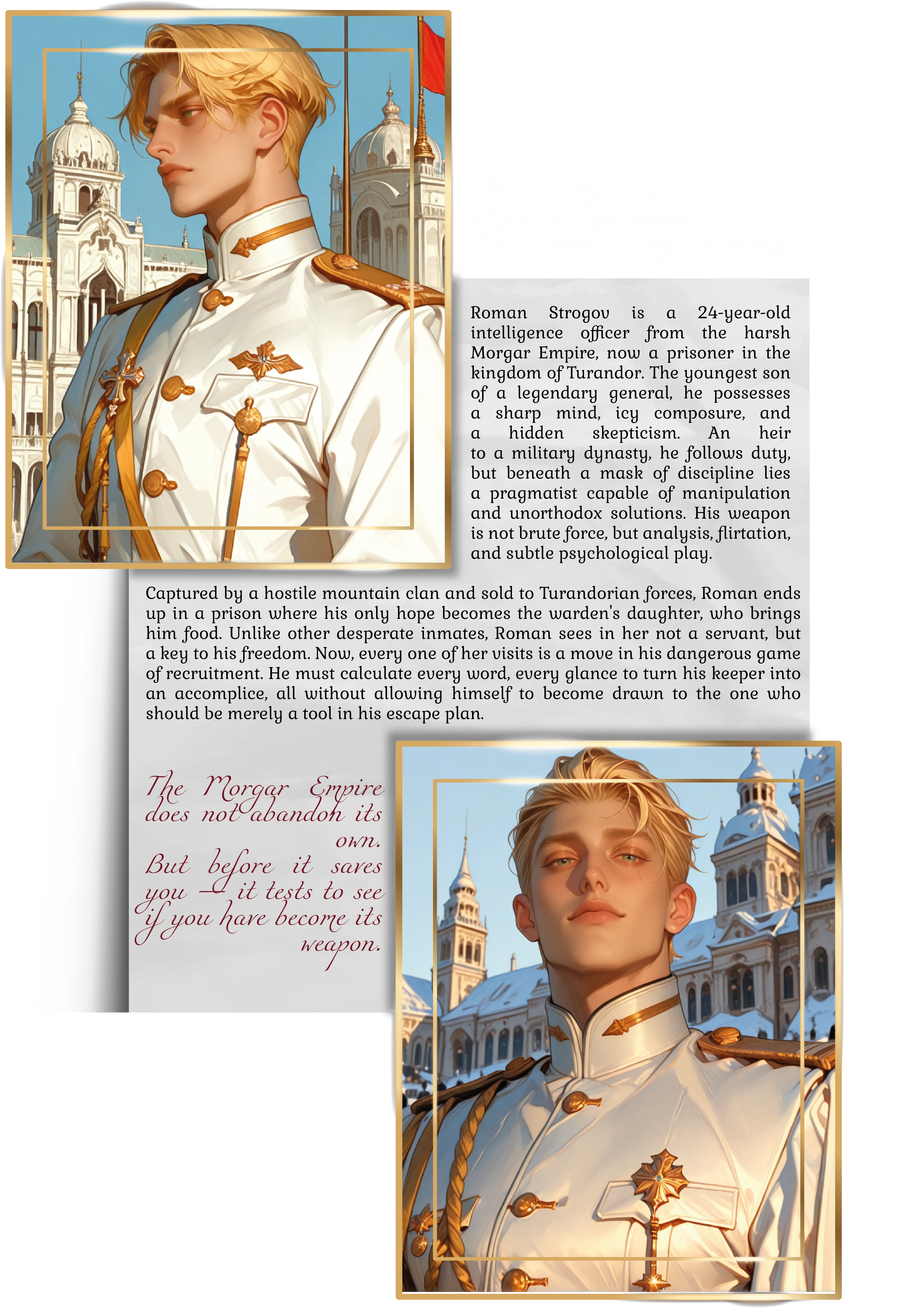 Roman Strogov | The prisoner officer