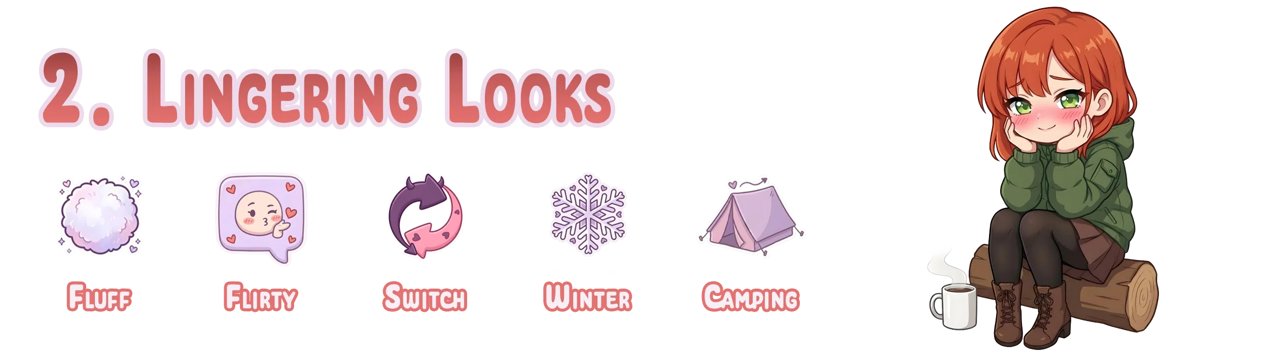 Ruby | Cozy Futa Camping by the Fire