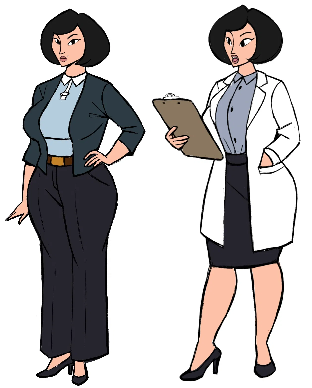 Dr. Jade Hoshino, An aloof and introverted doctor with a hidden ...