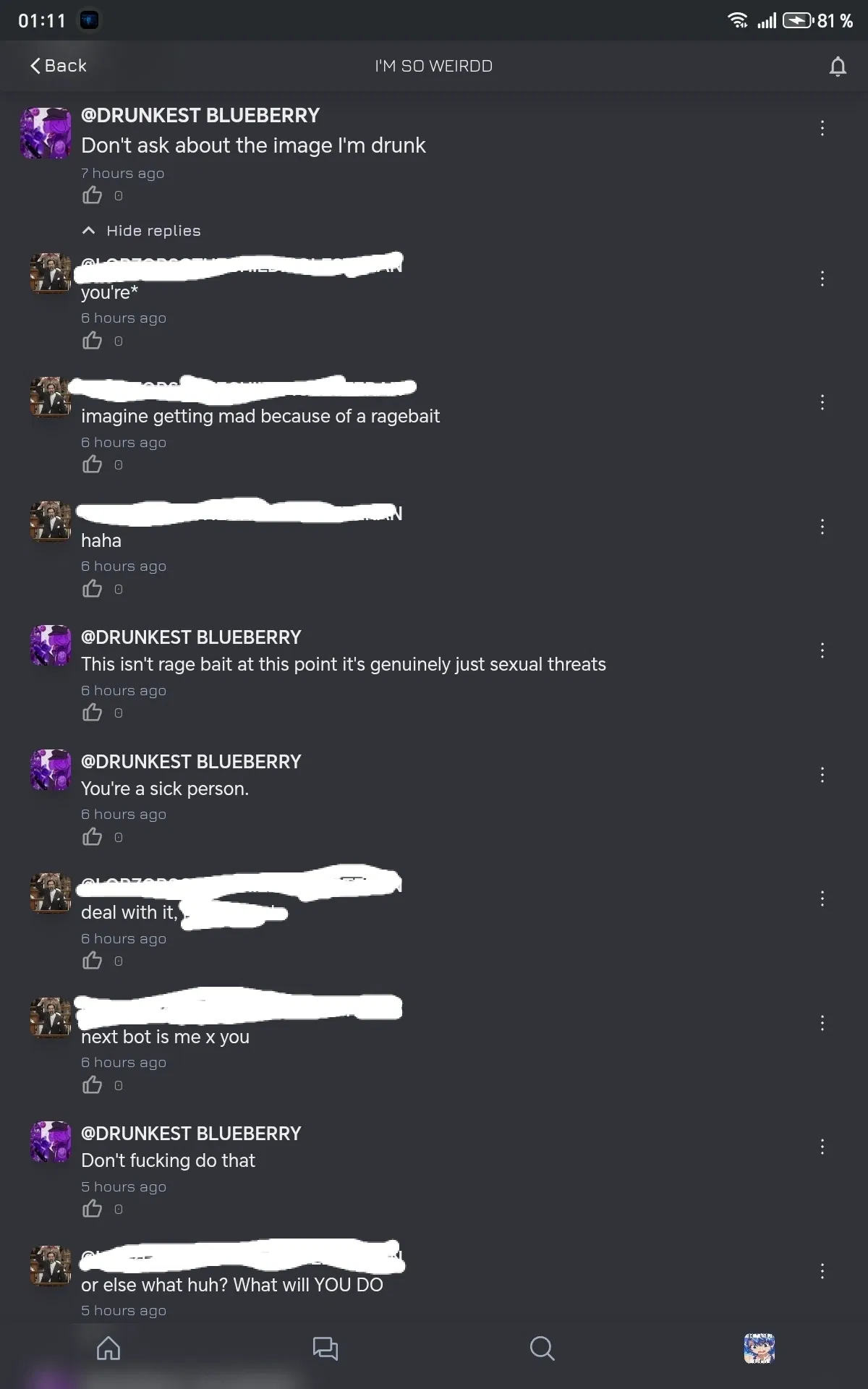 look at this bozo💔🥀