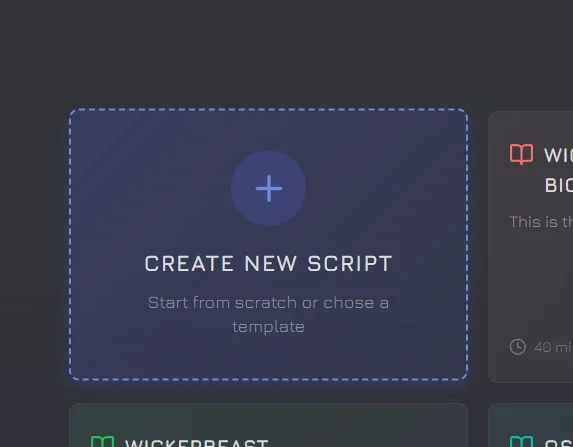 Wickerbeast Lorebooks!