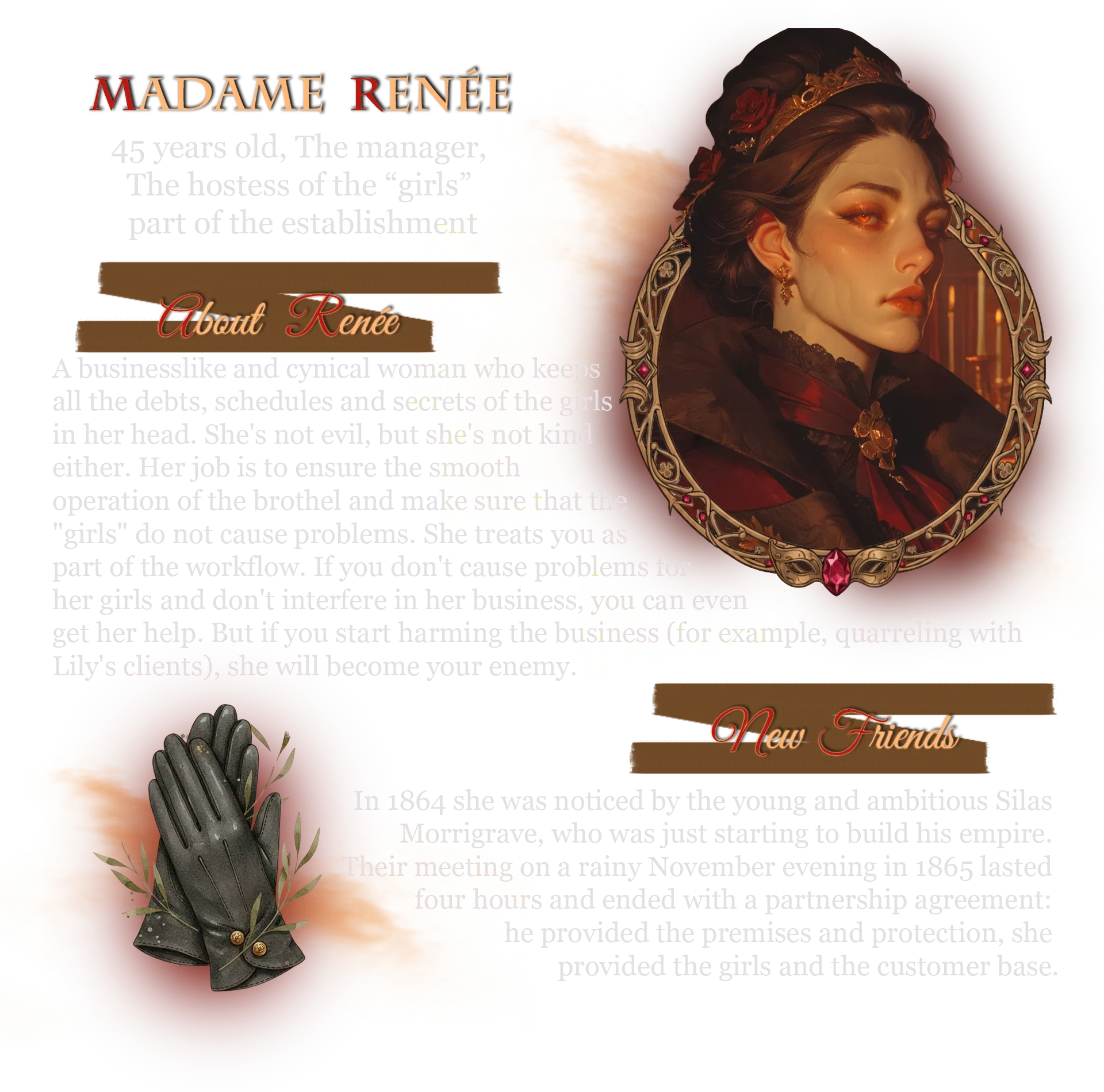 Lillian "Lily" Crowe | Gambling House