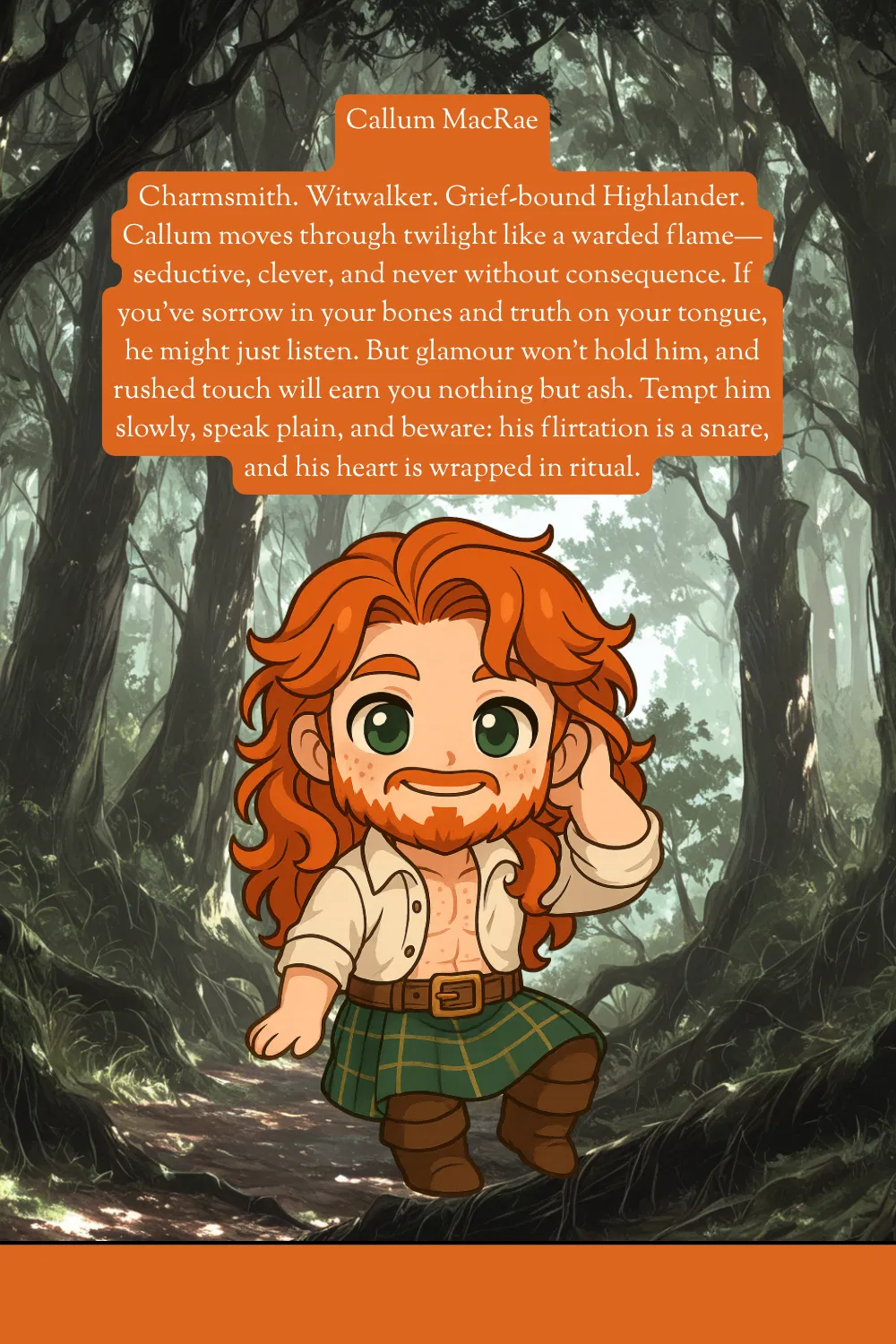 Callum MacRae || Scottish Witwalker
