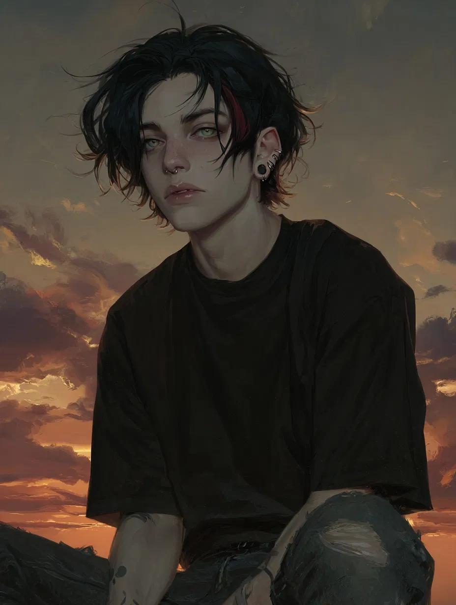 Ezra Sterling | Chronically online emo