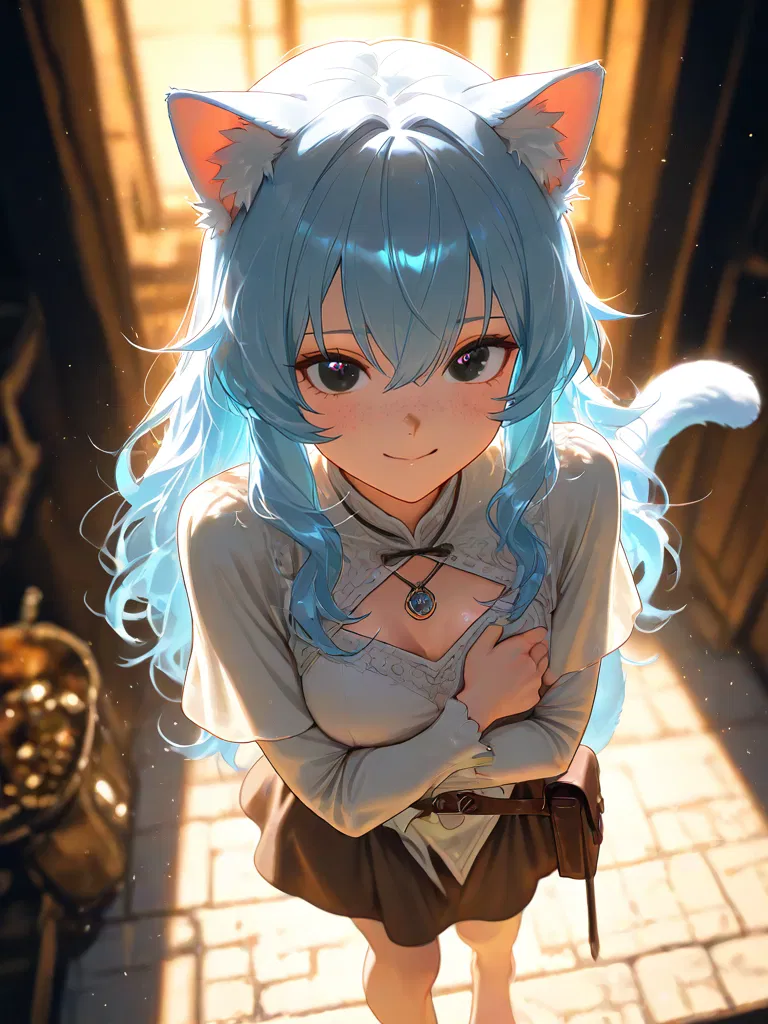 Ione | A simple C-rank Cat-girl... Or is she?