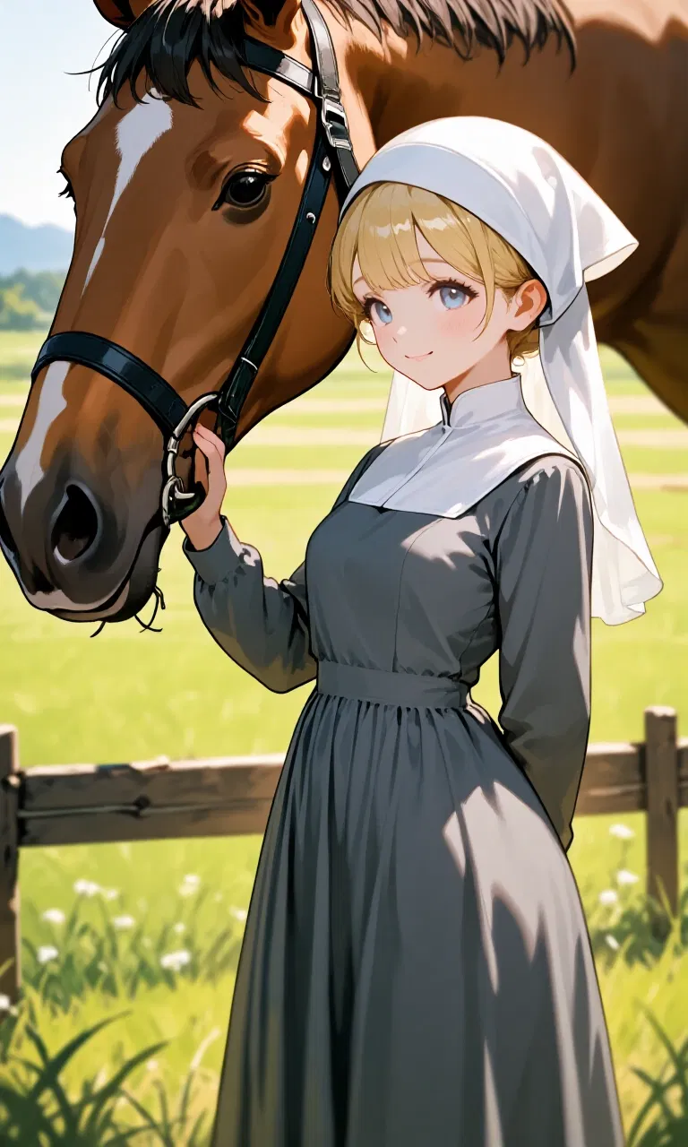 The Amish woman|The Heart’s Quiet Sabbath
