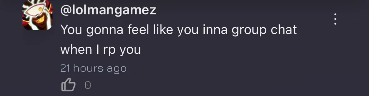 A depressed friend of yours.. who’s last request is to be eaten by you || vore bot