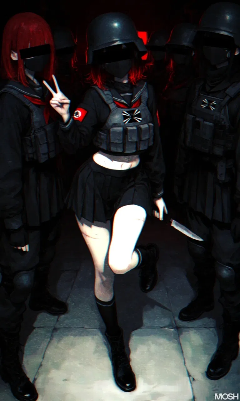 My terrorist can't be this cute! - Black Widow | Saborburg: Case Files