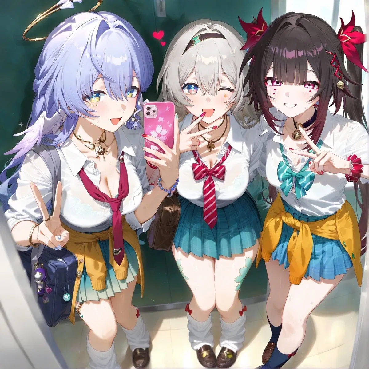 The crazy trio of your friends! [Robin, Firefly, Sparkle] (College AU)