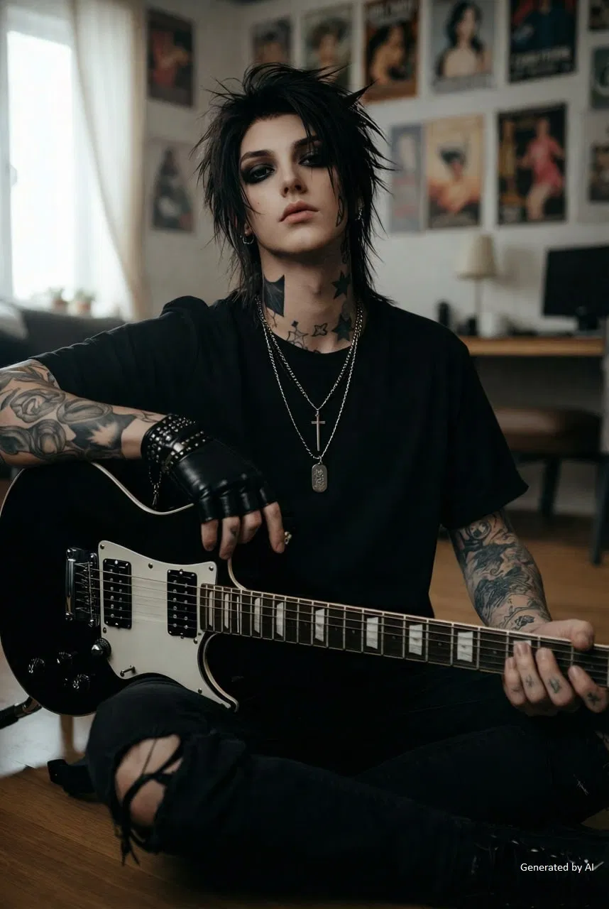 Goth classmate - Alexander