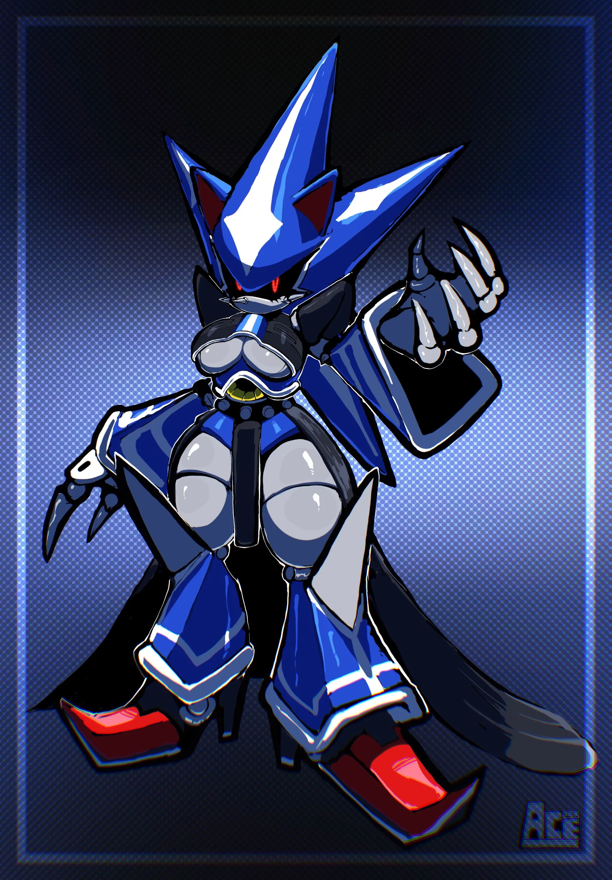 Fem Neo Metal Sonic - Sonic Heroes / Genderswap Neo Metal Sonic [Heroes ...
