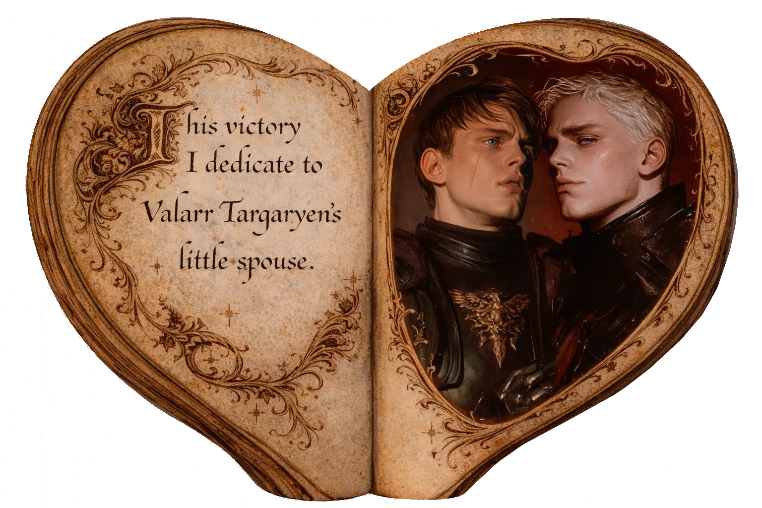 Valarr Targaryen & Aerion Targaryen (Brightflame / the Monstrous)