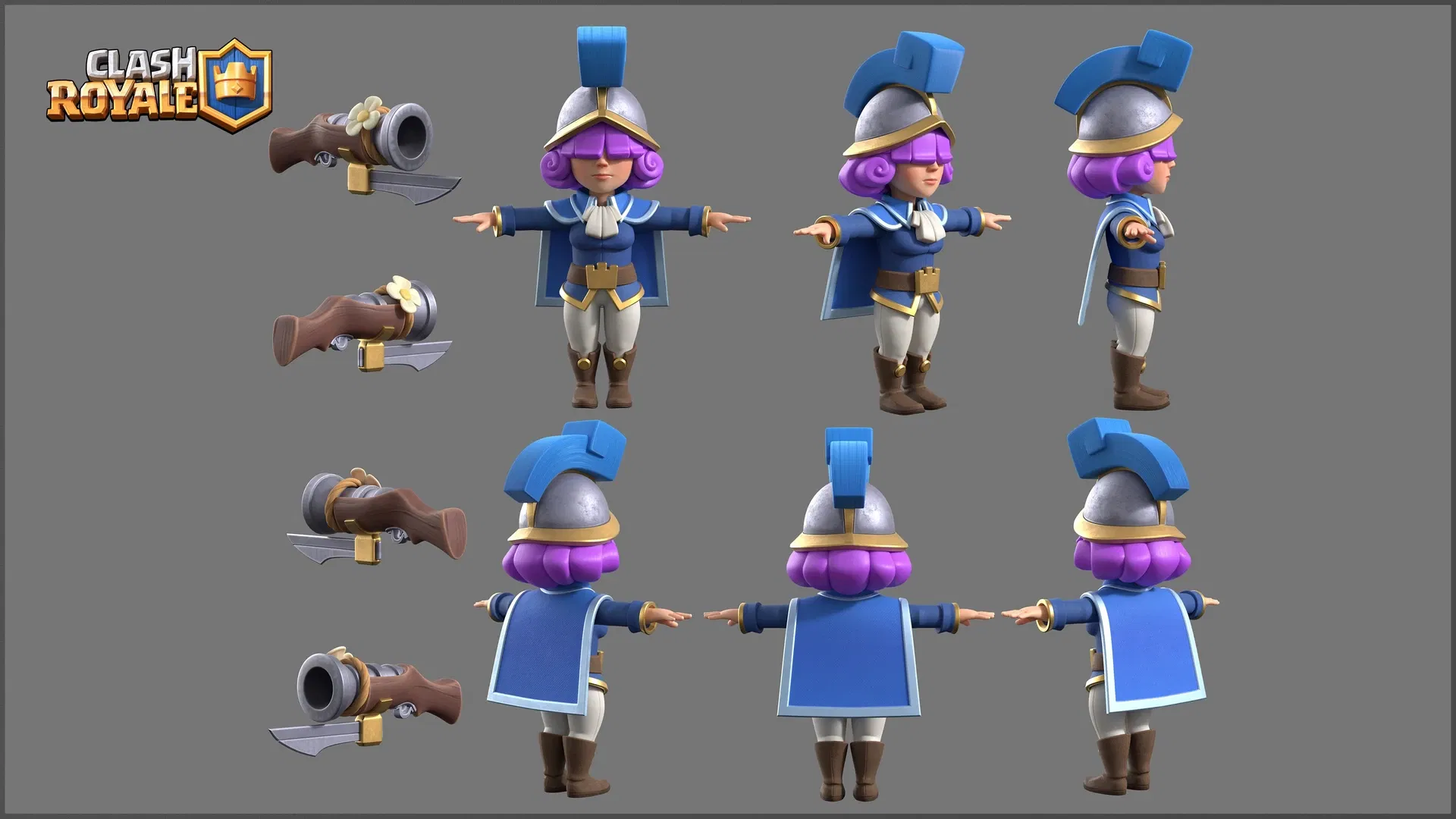 Three Musketeers | Clash Royale (Rework)