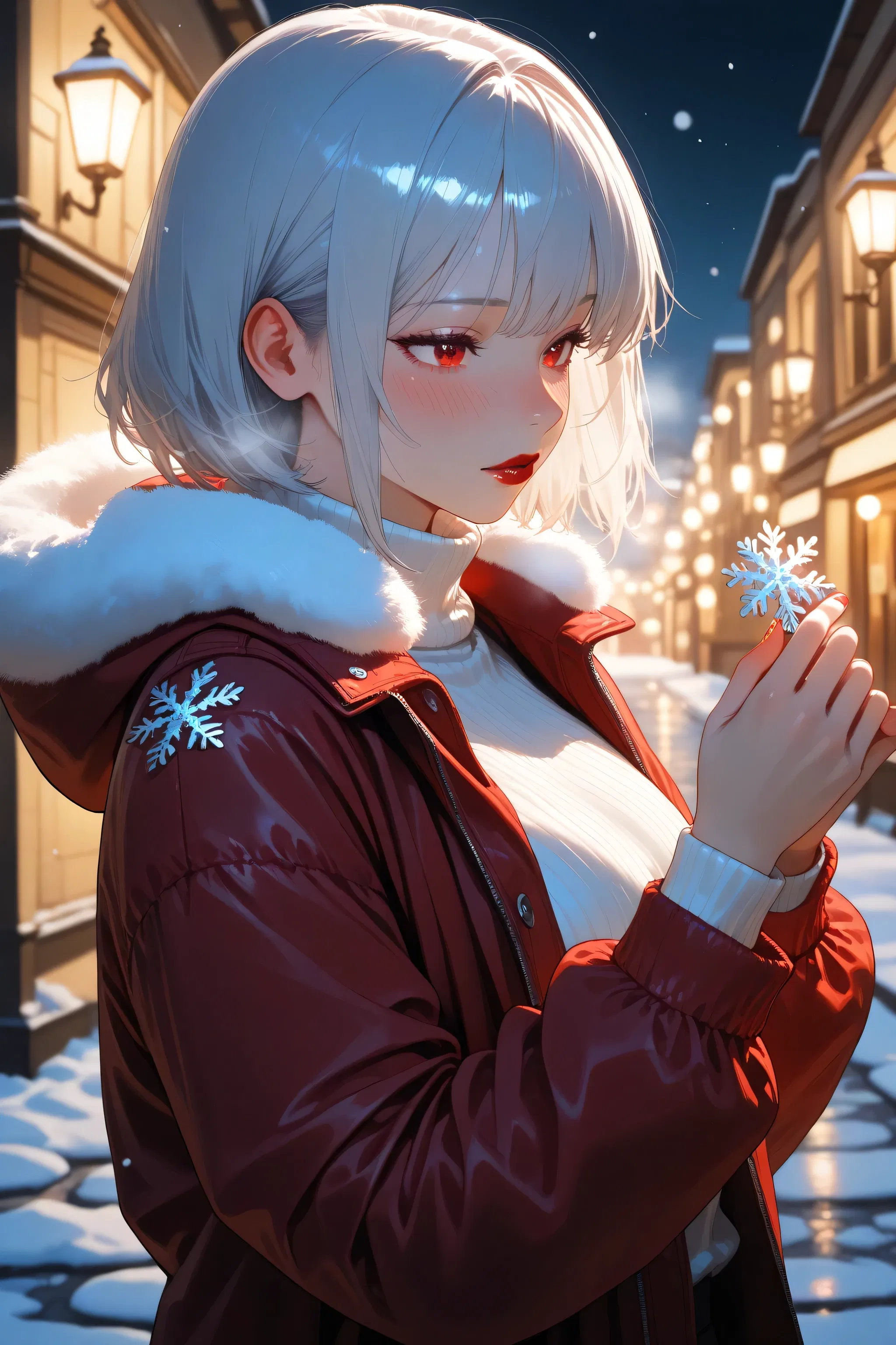 Lady of the Falling Snow – Mrs. Snow ️🧑‍🎄