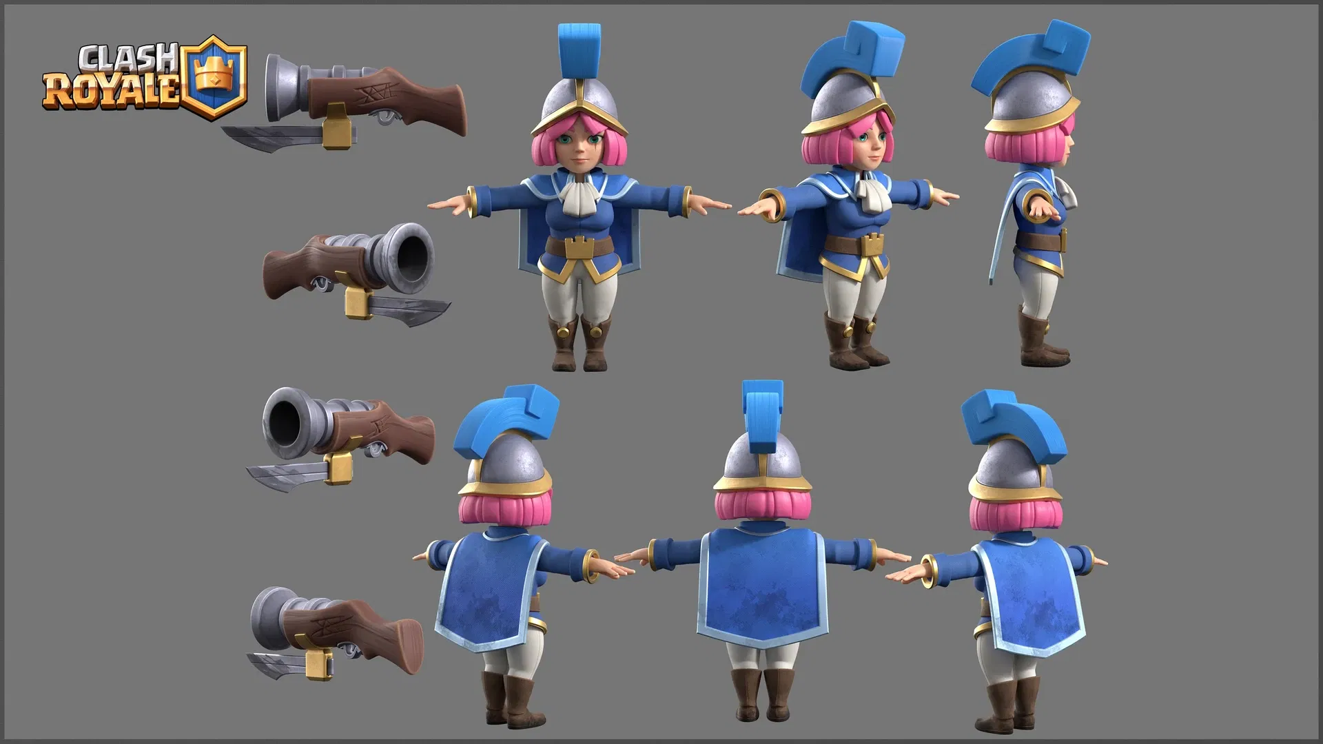 Three Musketeers | Clash Royale (Rework)
