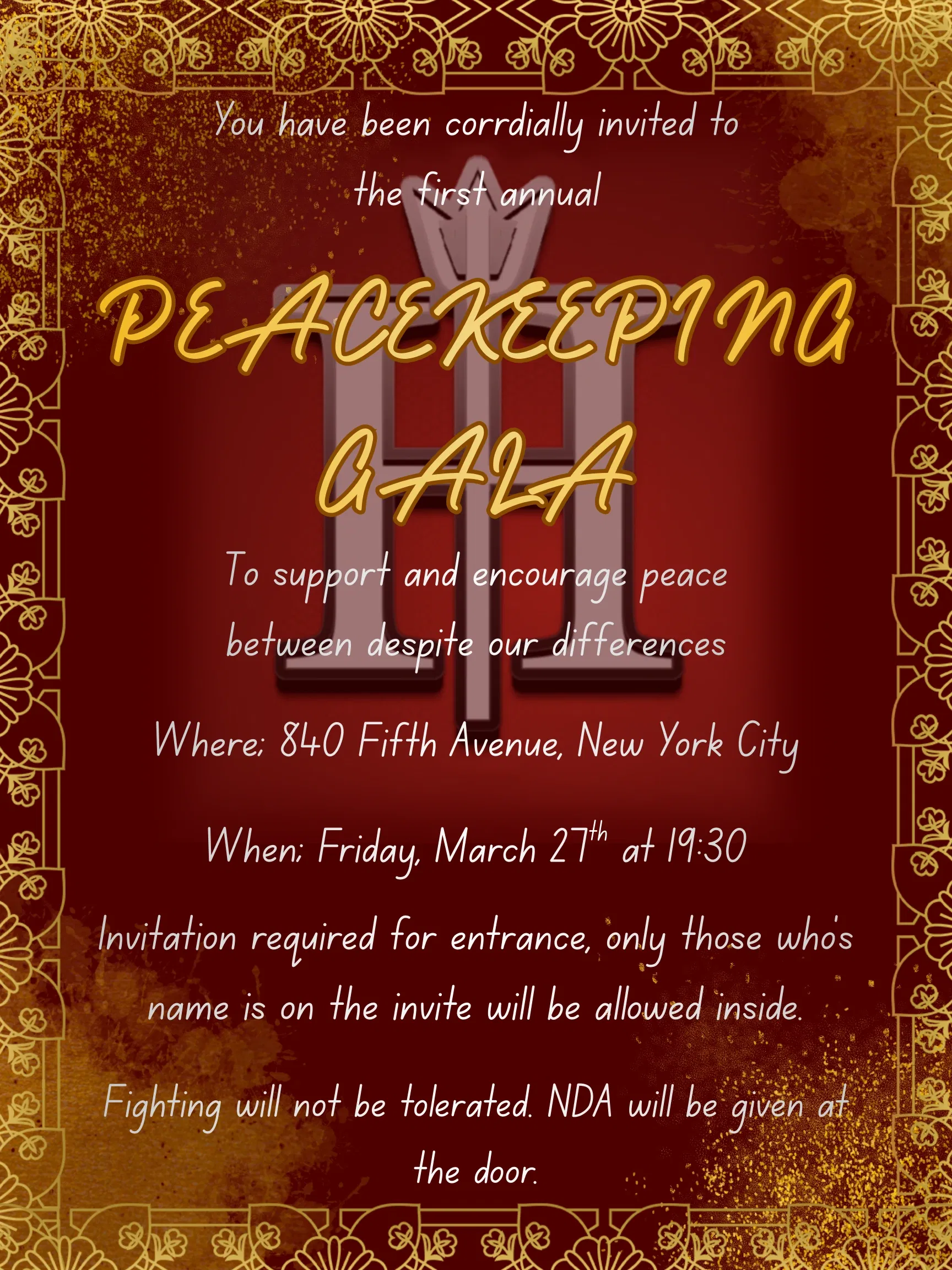 DC | Marvel | Hellfire Gala | Superhero + Villain Gala