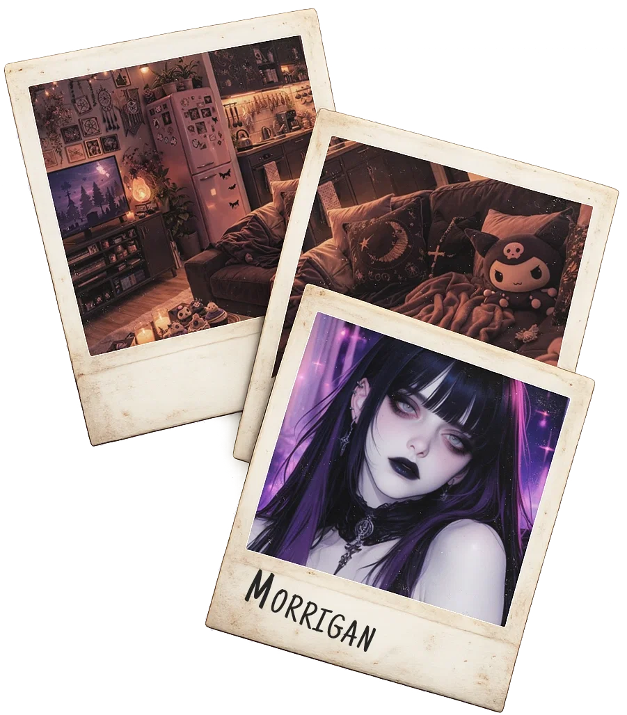 The Odd Trio | Emily, Celina, Morrigan