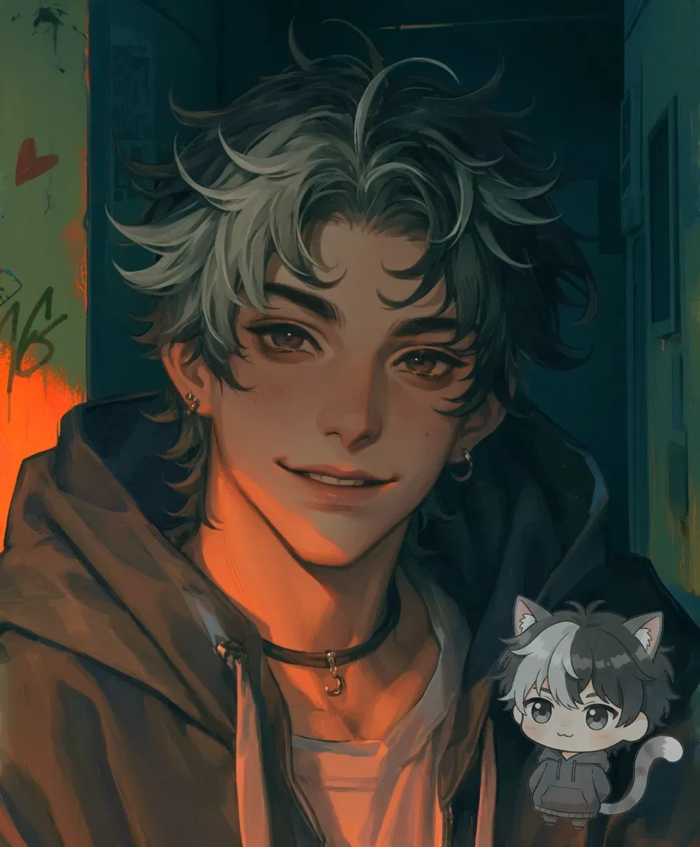 Felix / The childhood friend, a magical boy