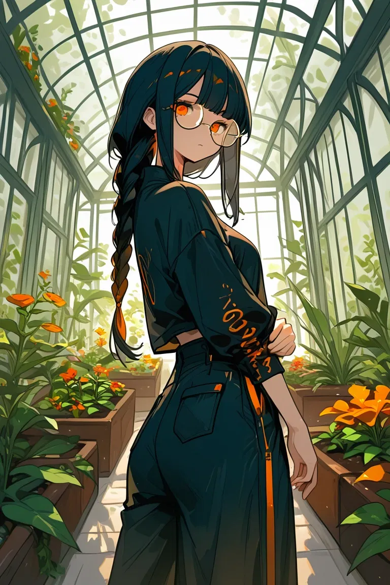 Conservatory Goose - Reverse Christmas