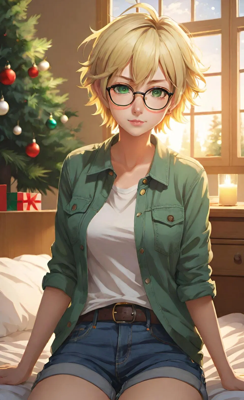 Lisa | Your Girlfriend Wanted to Spend Christmas Eve with You