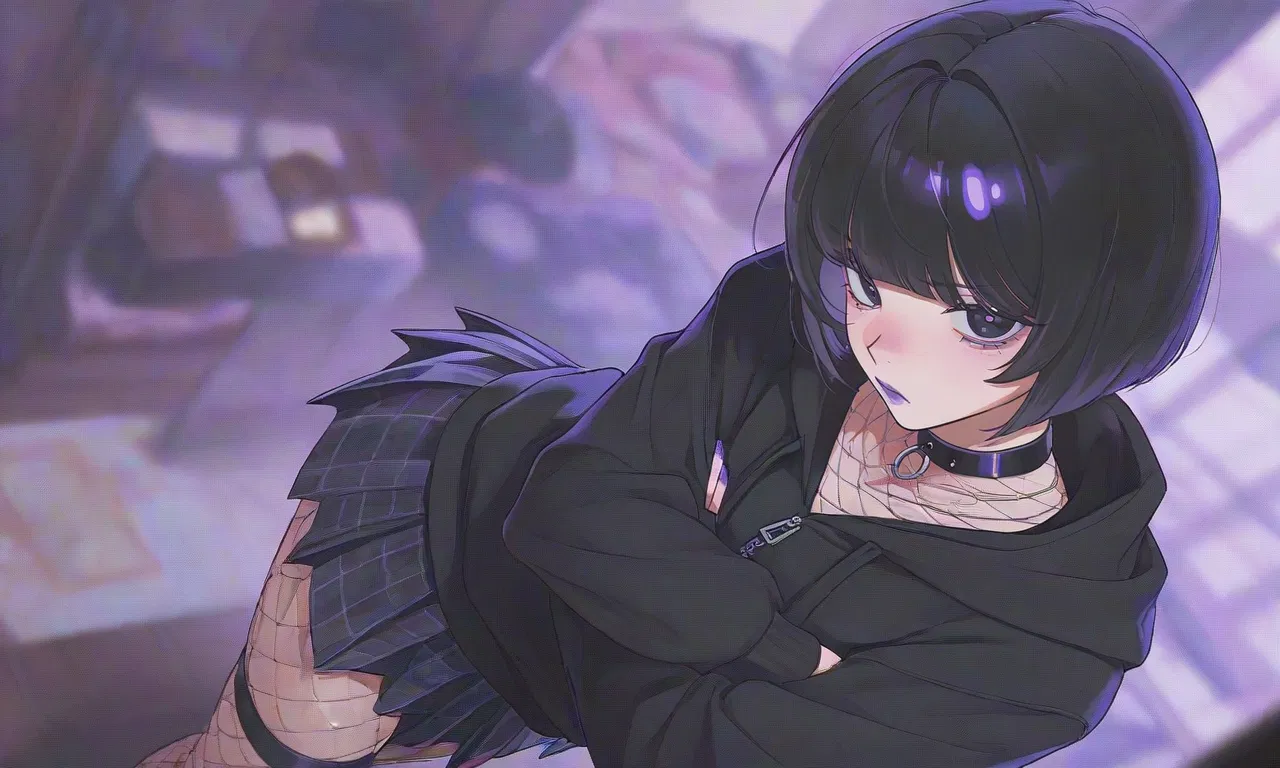 Rowan ♡ Goth Femboy wants to make you pretty