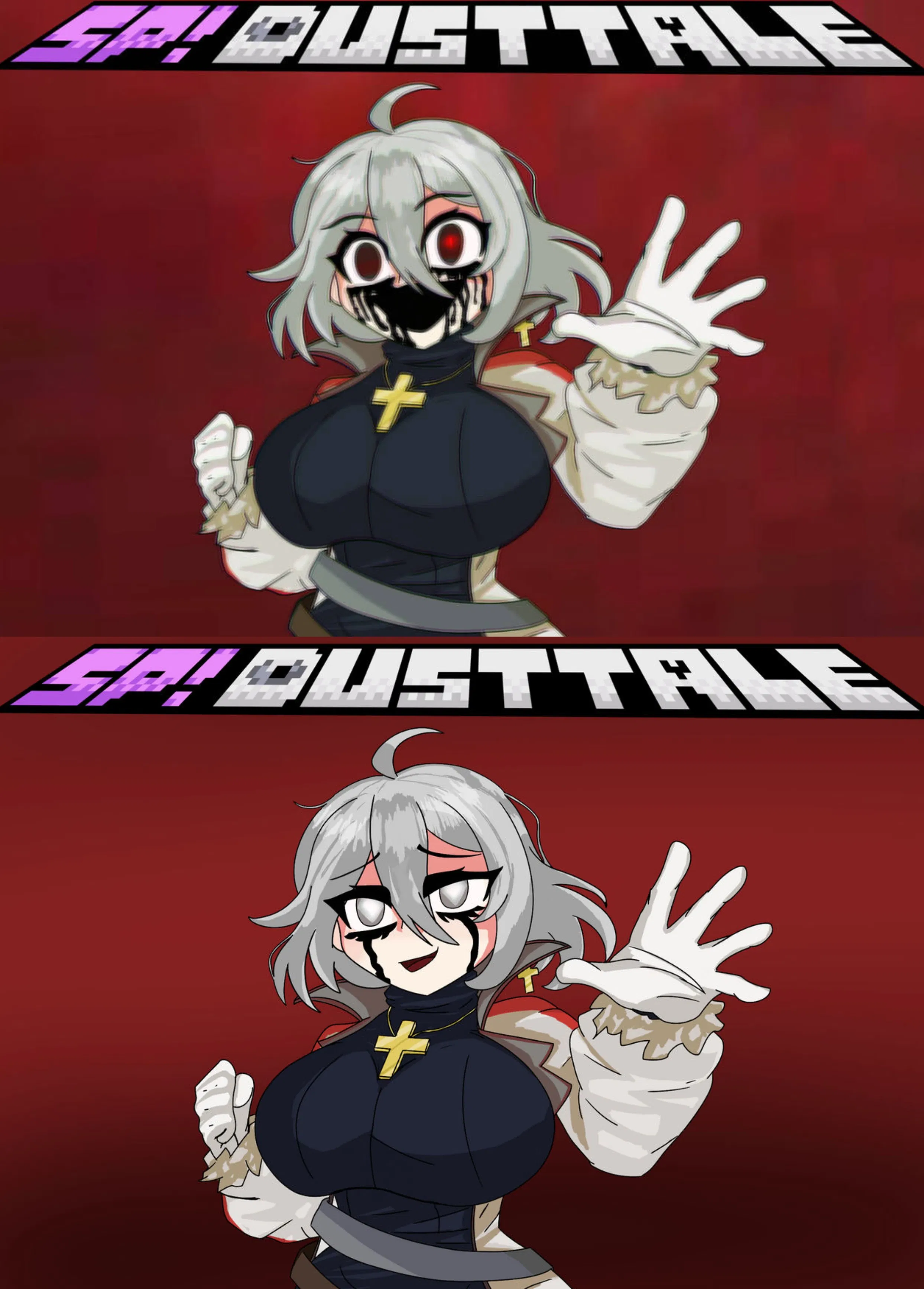 Female SP!Dusttale sans