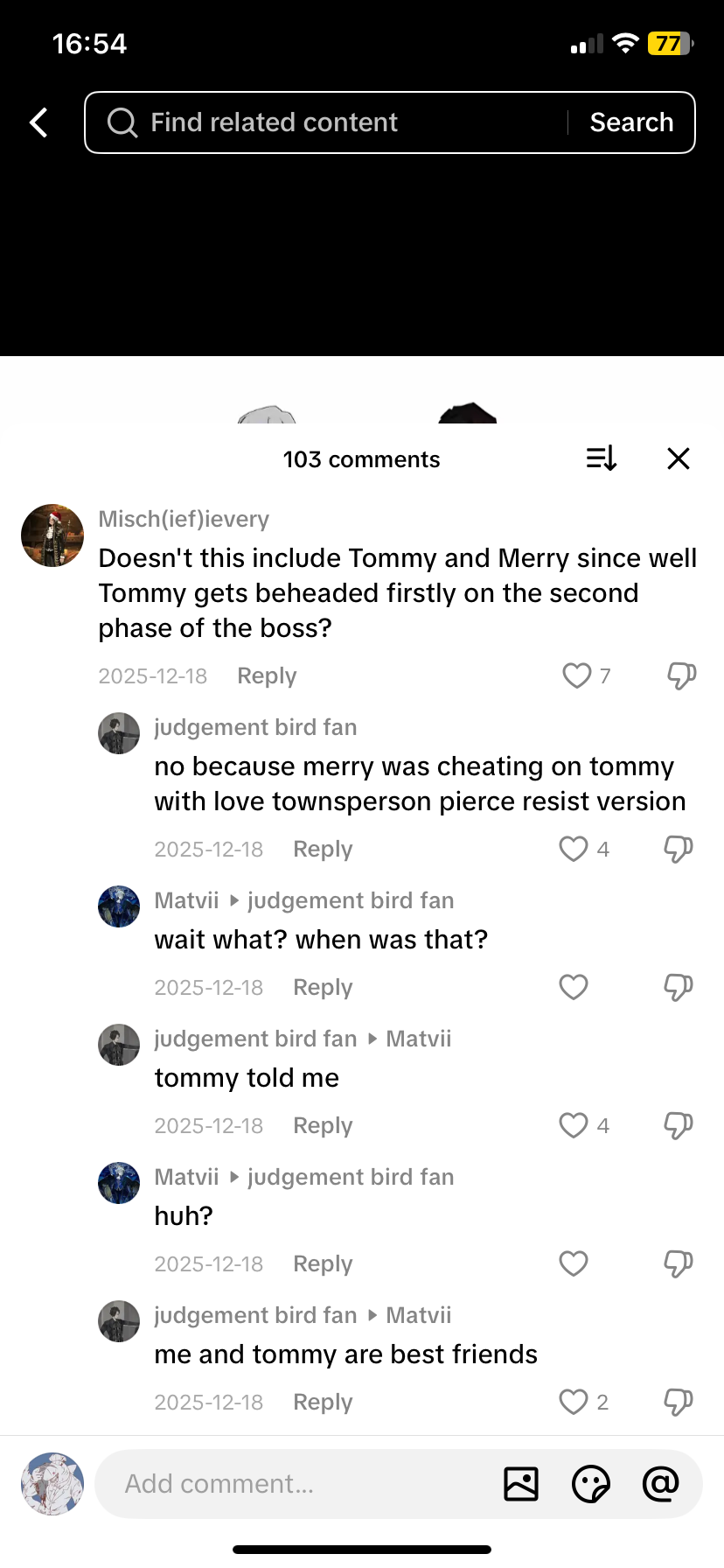 Tomerry (LoR bot ignore Elena in the picture my I got it off google)