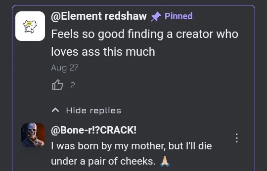 Profile of @Bone-r!?CRACK!