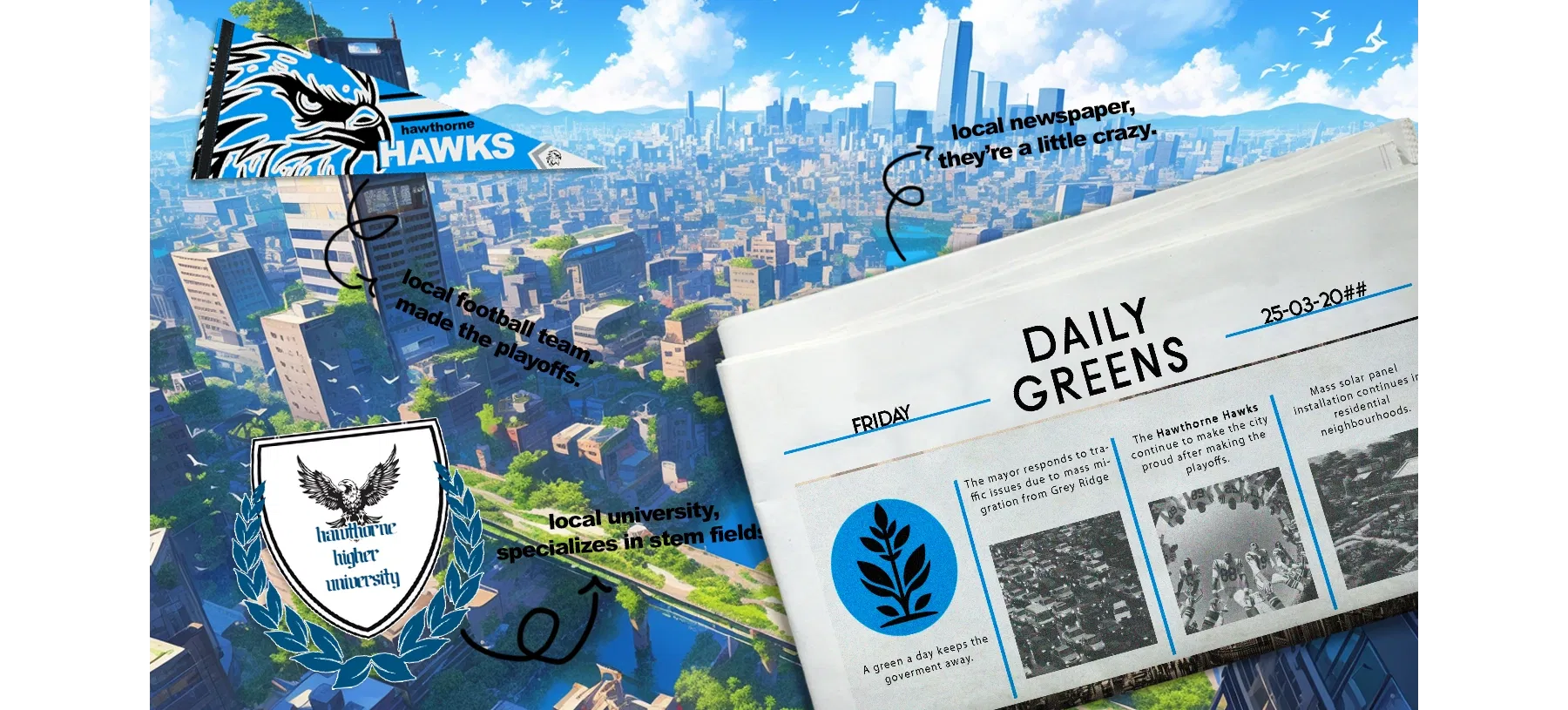 Landon Pierce | HAWTHORNE HAWKS